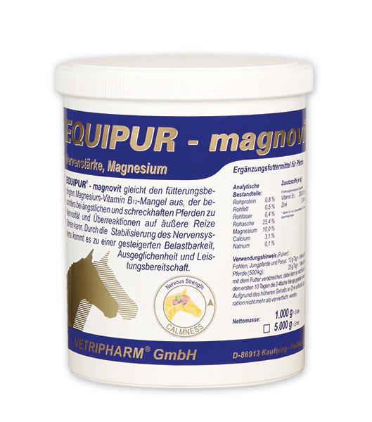 Vetripharm Equipur MAGNOVIT 1000g Ergänzungsfuttermittel für Pferde