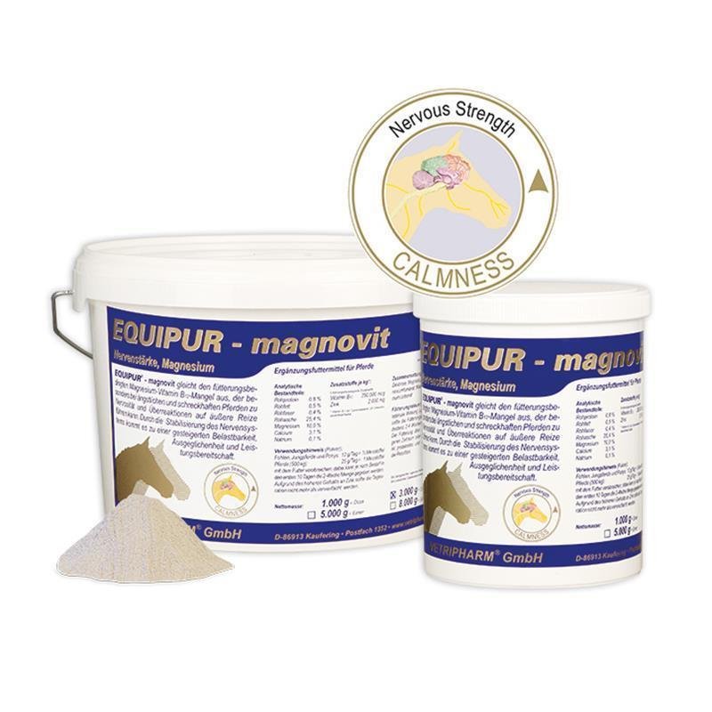 Vetripharm Equipur MAGNOVIT 3000g Ergänzungsfuttermittel für Pferde