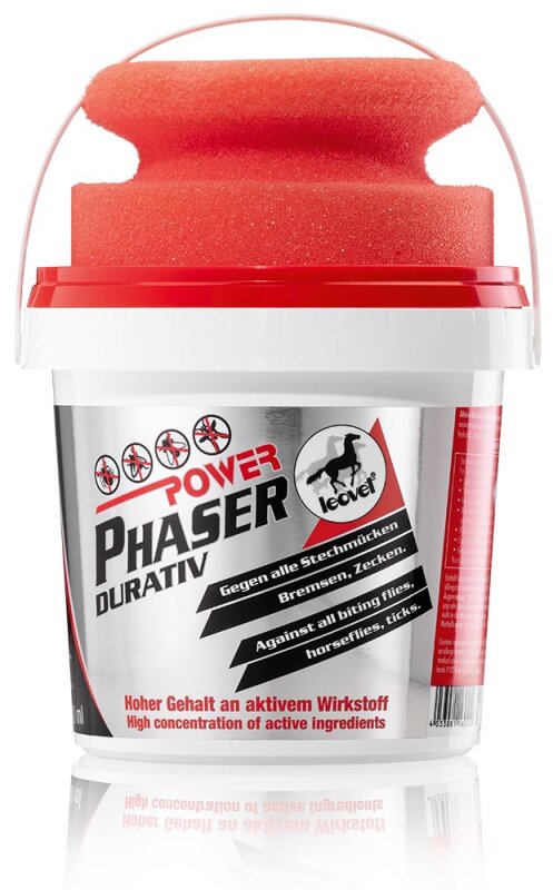 Leovet Power Phaser Durativ mit Schwamm 500 ml für Pferde