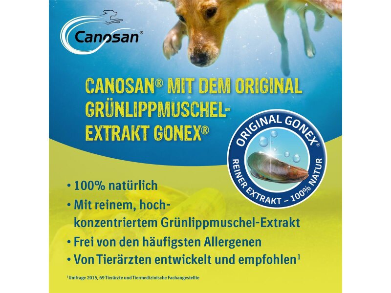 Canosan für Hunde 1300 g Konzentrat mit 4% Gonex | VetMedPro