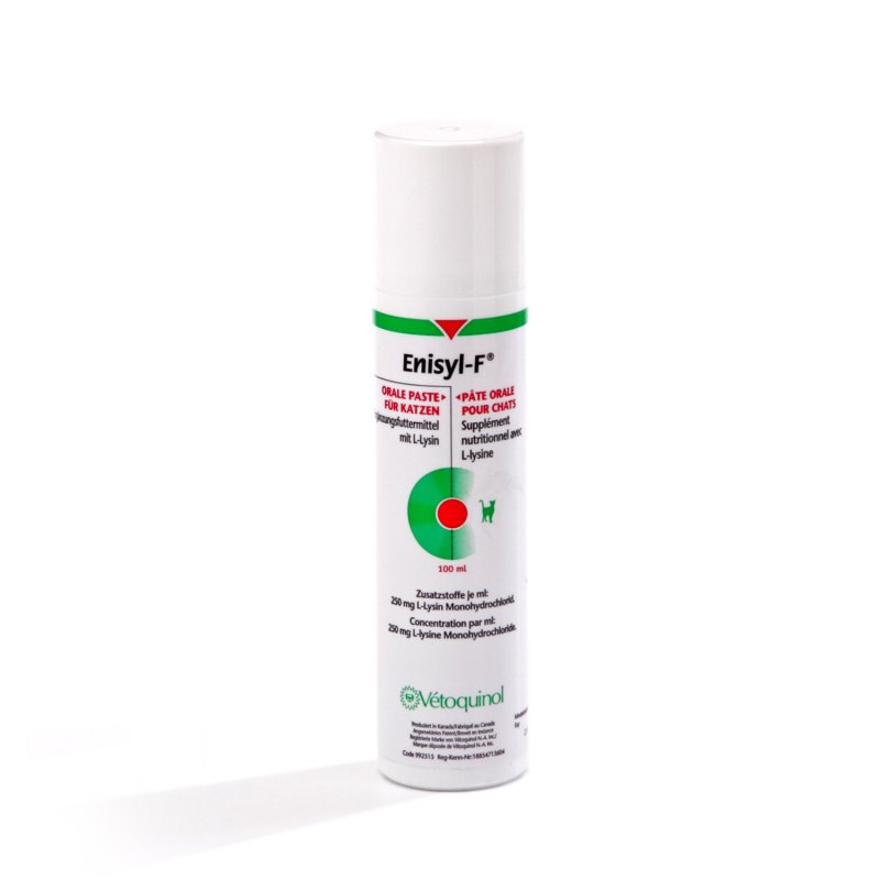 Vetoquinol ENISYL-F 100ml Ergänzungsfuttermittel mit L-Lysin für Katz